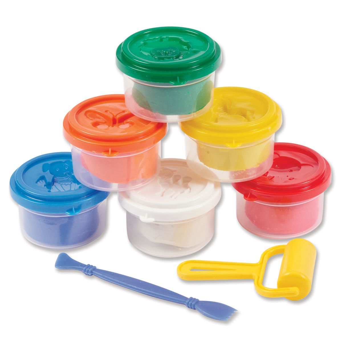 Crayola Dough School Smart Modeling Dough - 3.3 Pound Tub Of Green Non ...