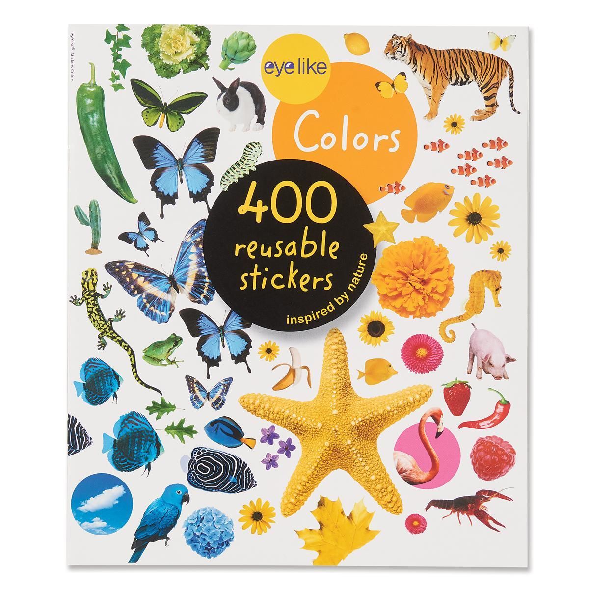 Colors Sticker Book - For Small Hands
