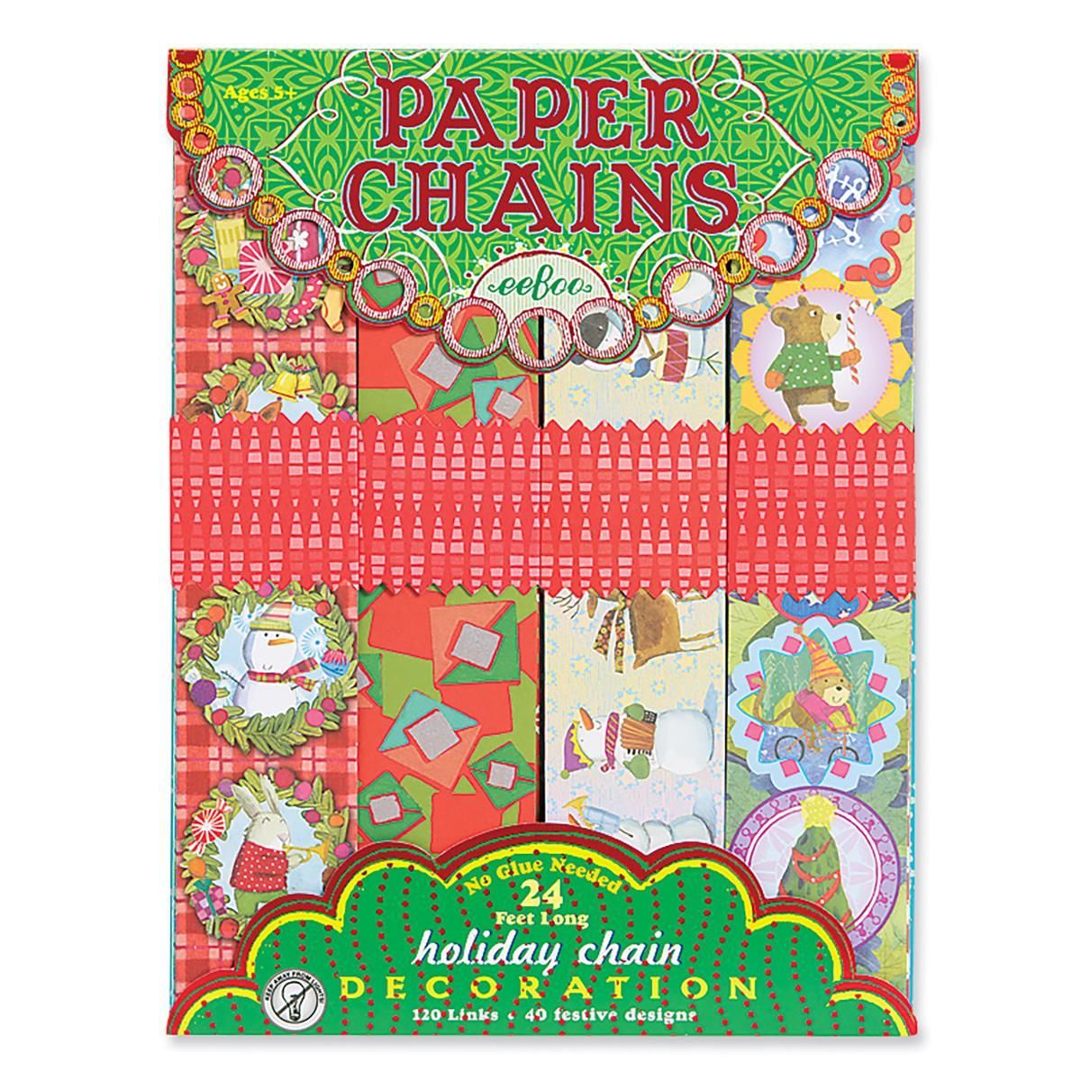 Holiday Paper Chains - For Small Hands