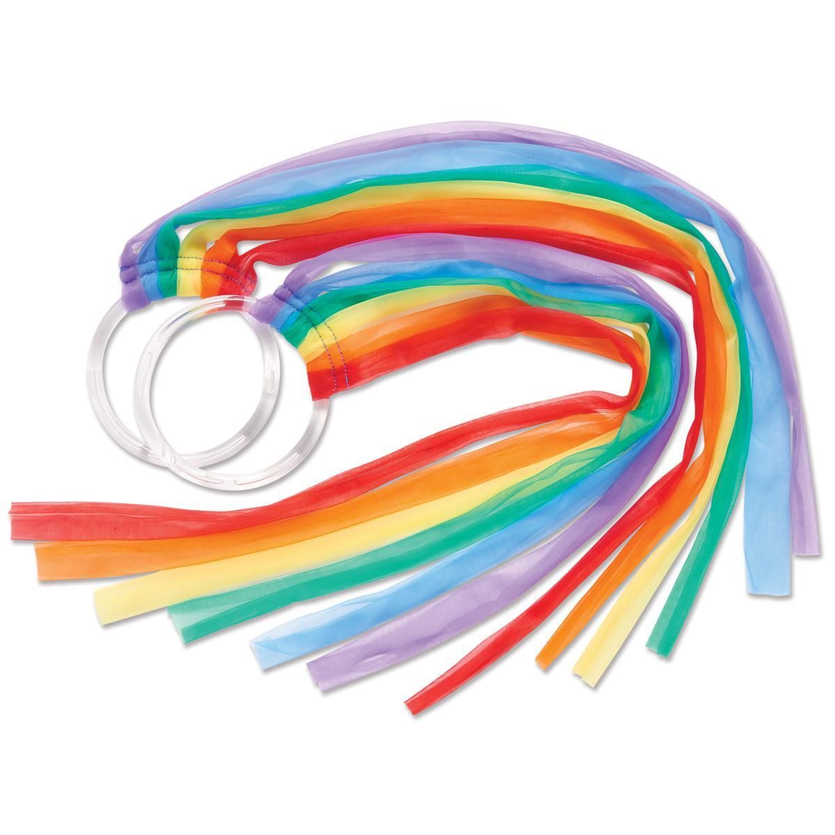 Rainbow Hoop Streamer Pack - Montessori Services