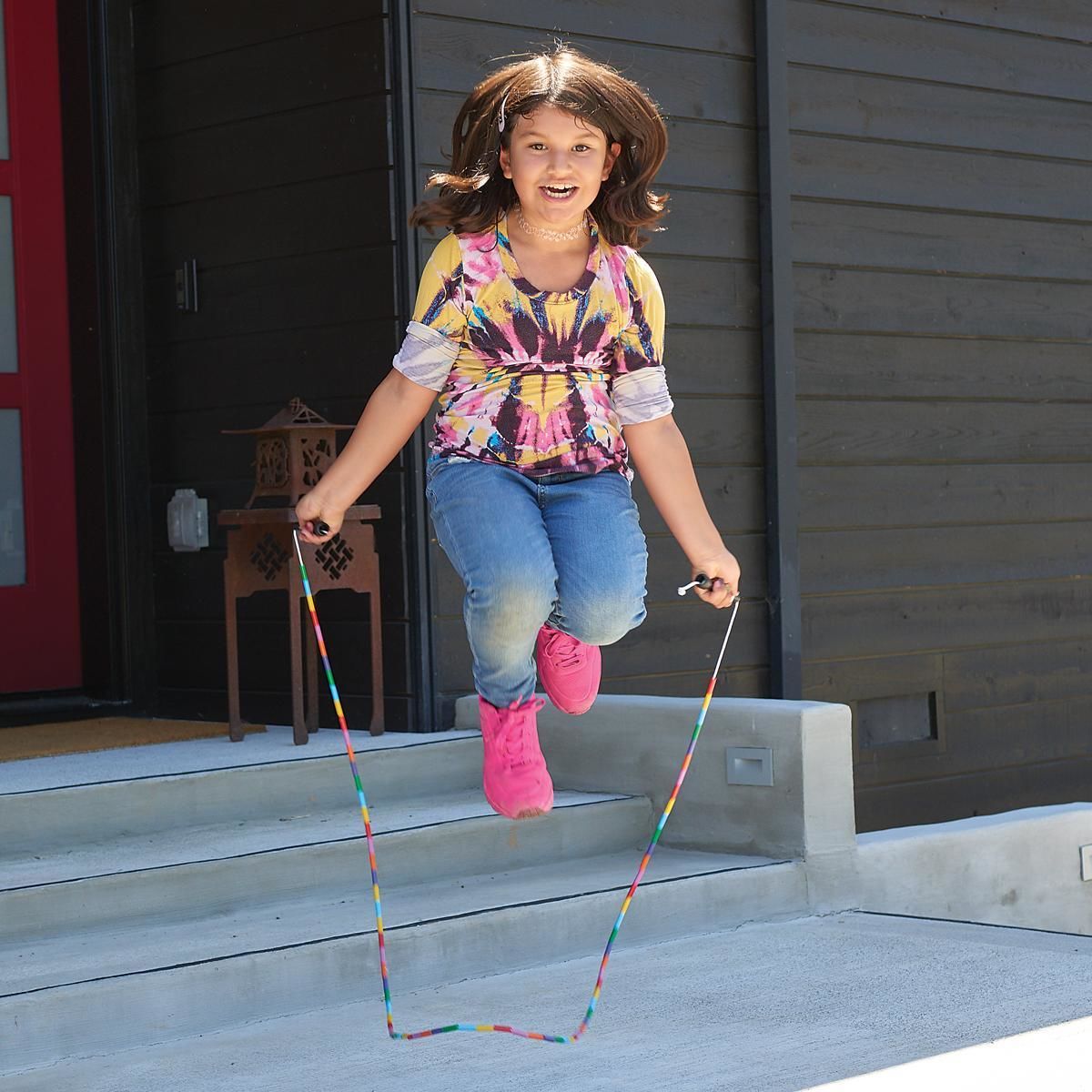 Rainbow Jump Rope - For Small Hands