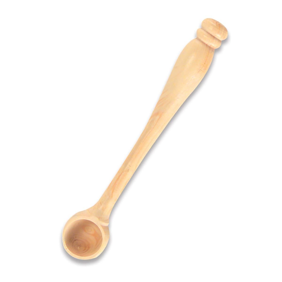 Olivewood Mustard Spoon - Montessori Services