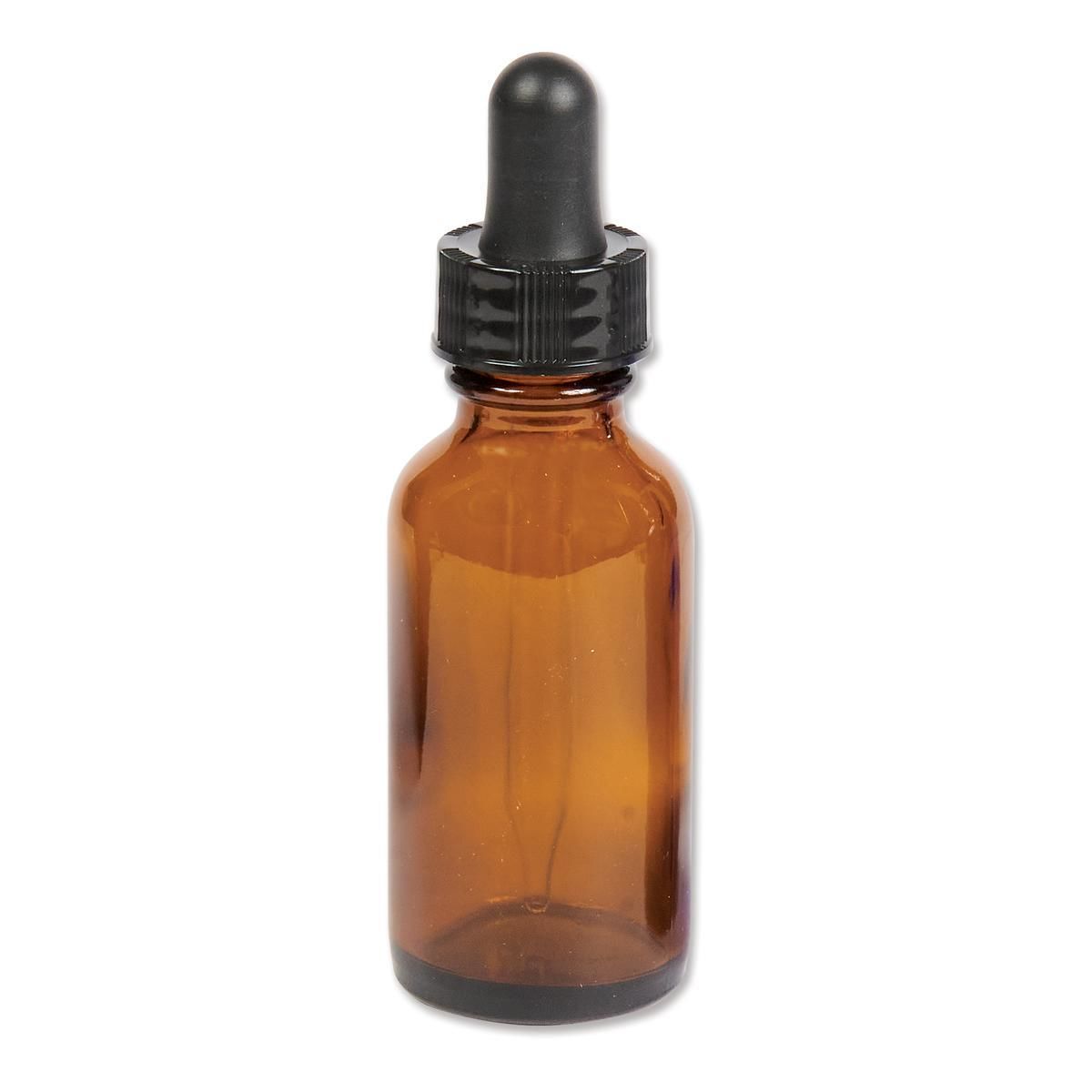 Amber Glass Bottle & Dropper Set - Montessori Services