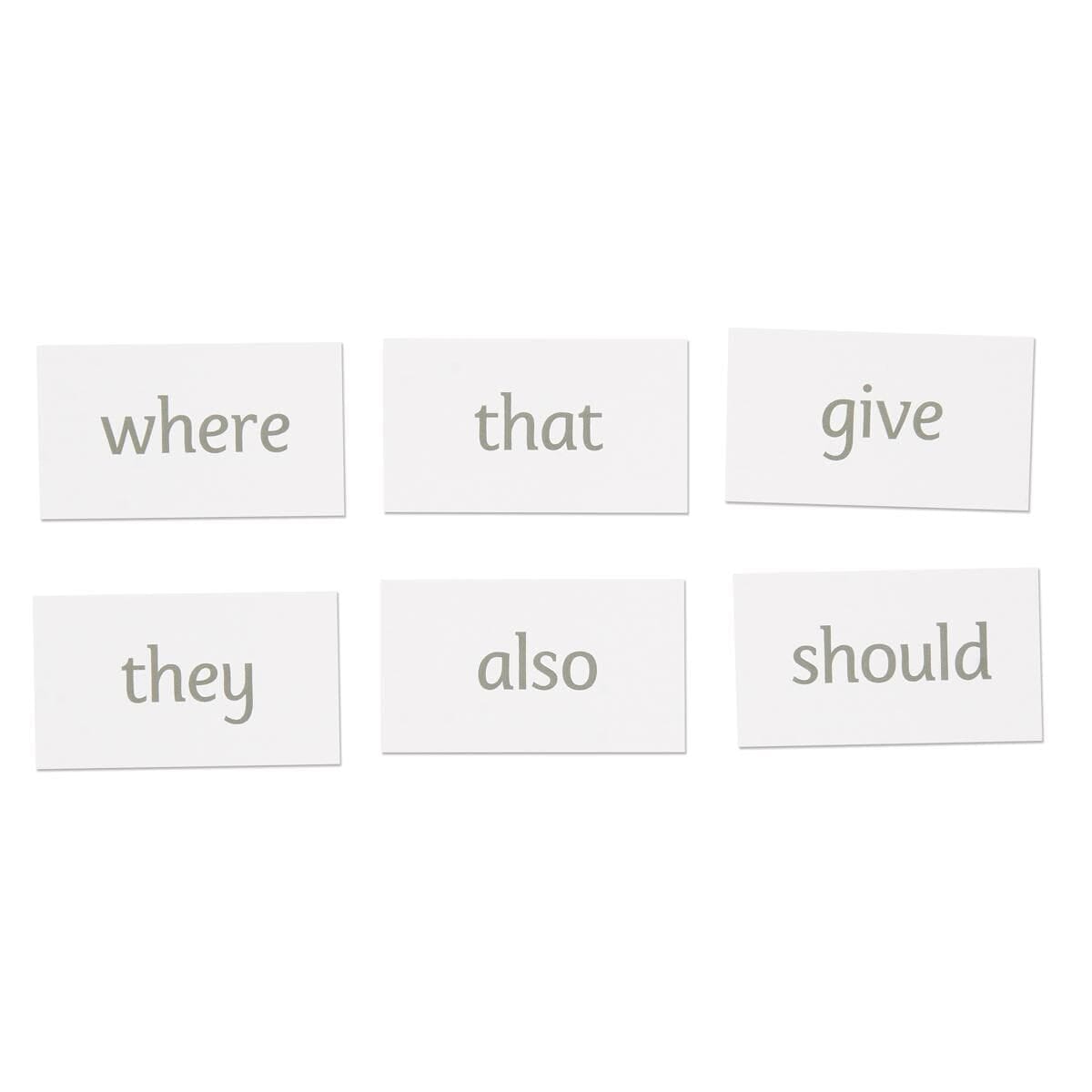 Puzzle (Sight) Words - Montessori Services