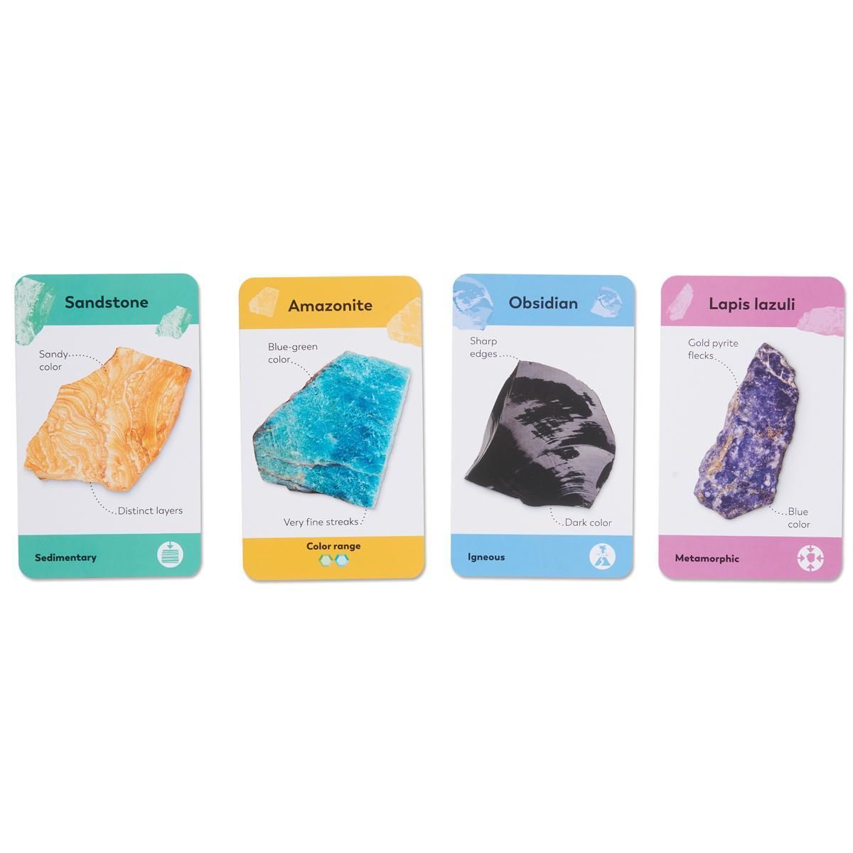 Rocks and Minerals Flash Cards - Montessori Services