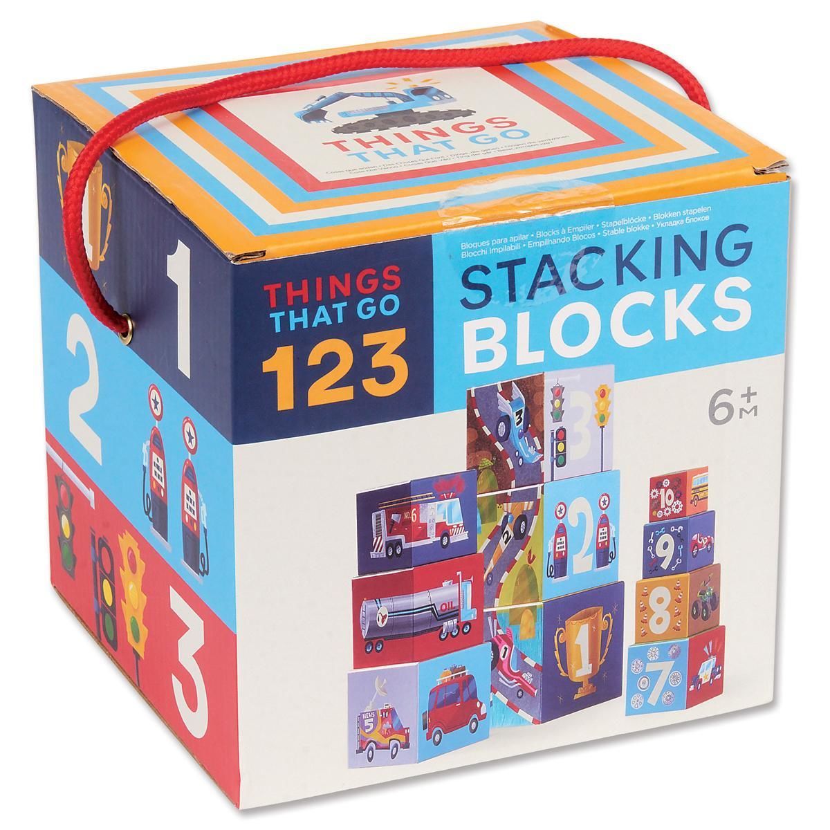 Things that Go - 123 Stacking Blocks - For Small Hands