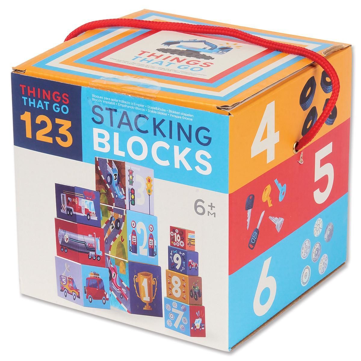 Things that Go - 123 Stacking Blocks - For Small Hands