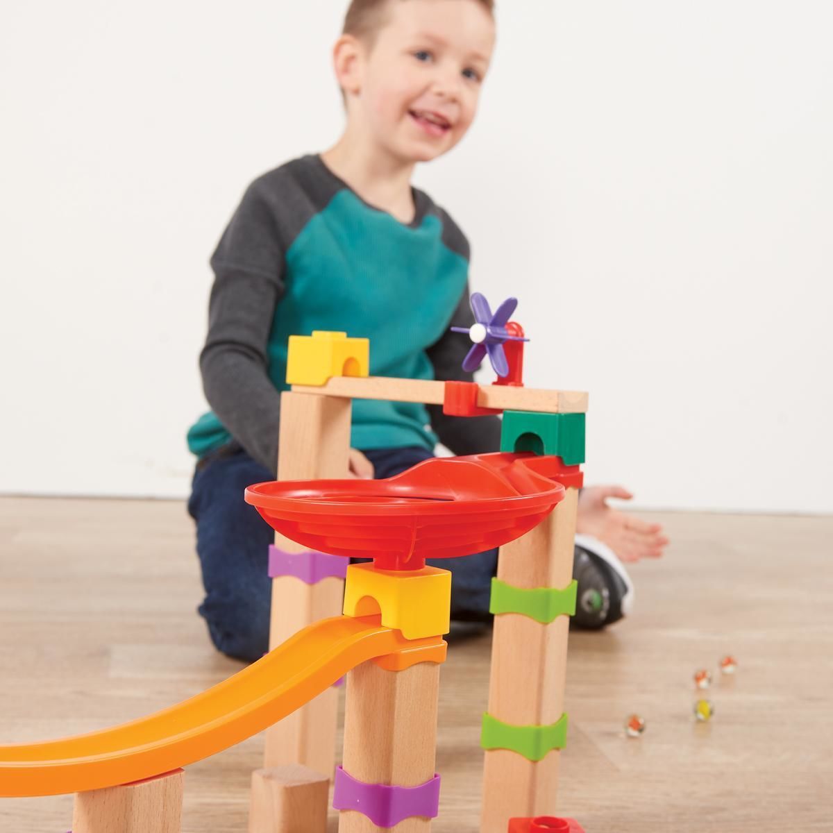 Marble Run Race Track - For Small Hands