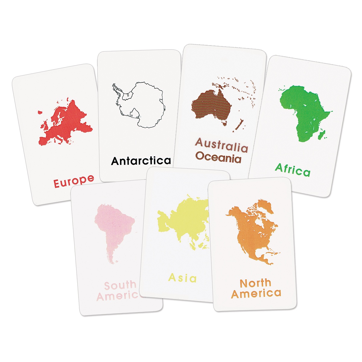 World Mammals Cards - Montessori Services