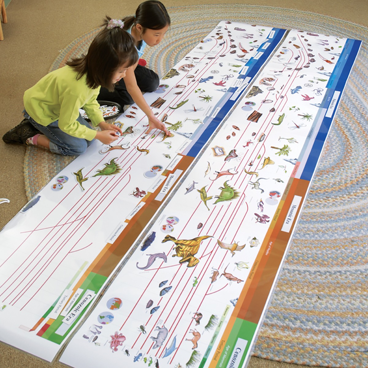 The Timeline of Life ~ Mural Style - Montessori Services