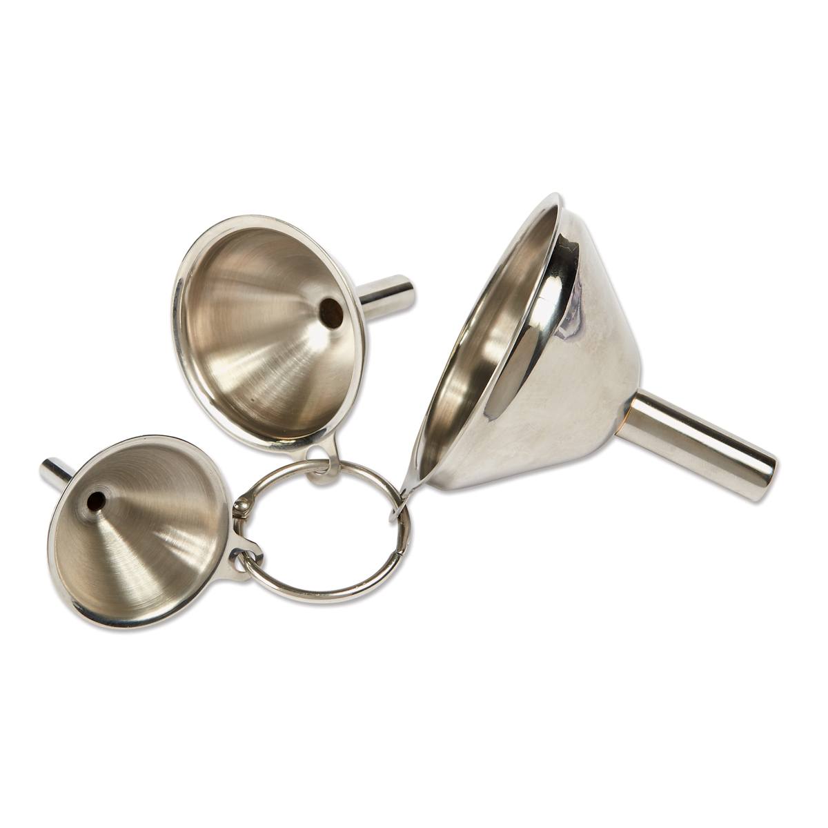 Stainless Steel Funnel Set - For Small Hands