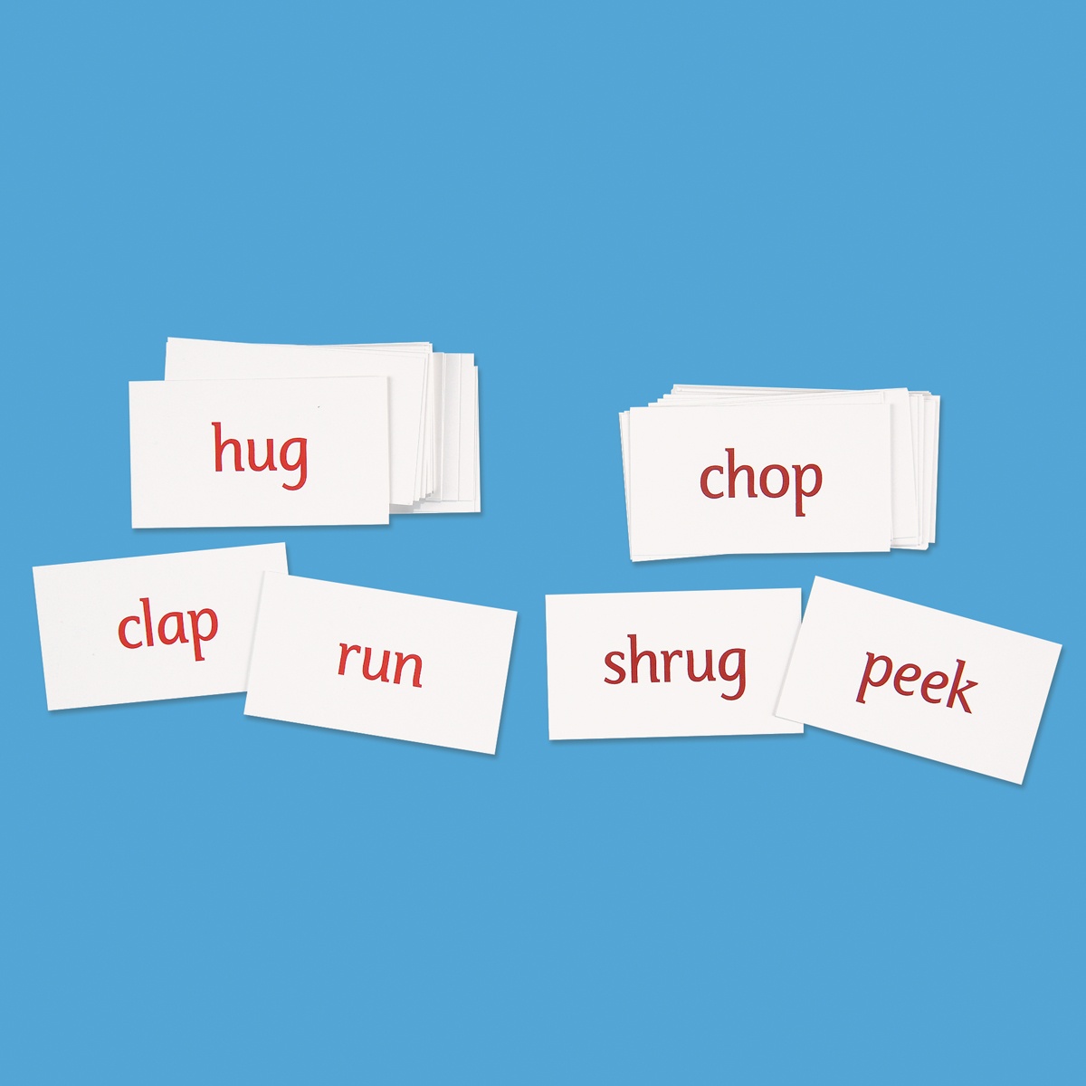 Action Word Cards - Montessori Services