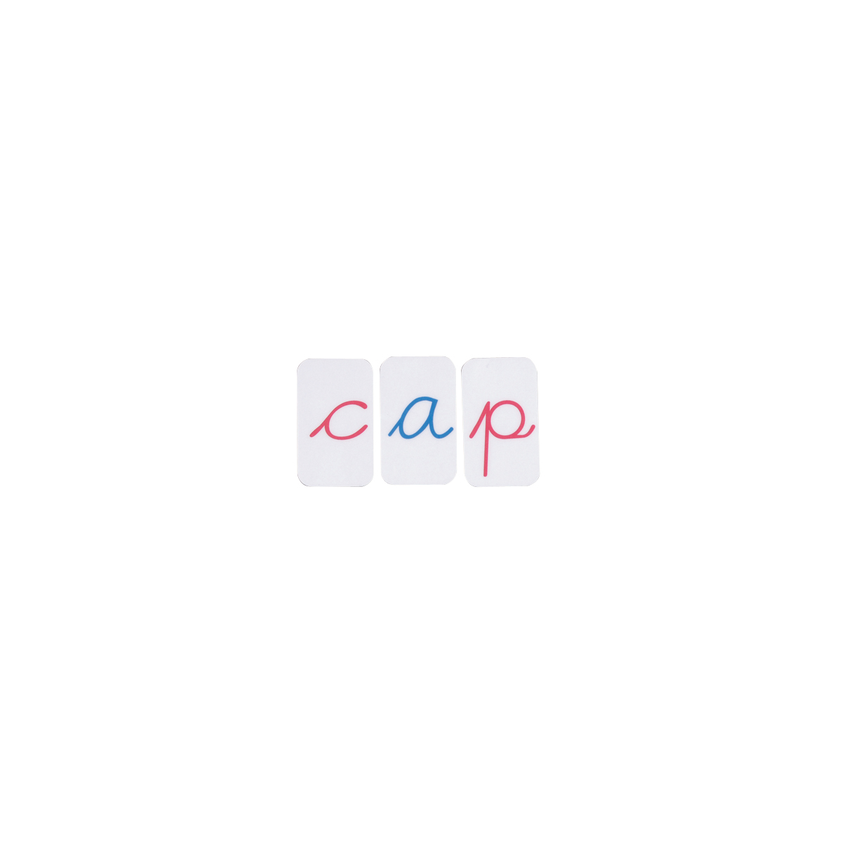 Cursive Movable Alphabet Cards - Montessori Services
