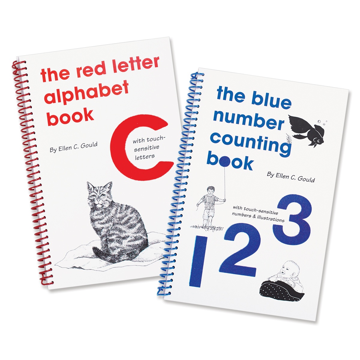 Red Letter / Blue Number Book Set - Montessori Services