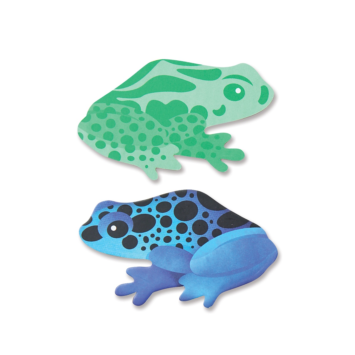 Tropical Frogs Shaped Memory Match - For Small Hands