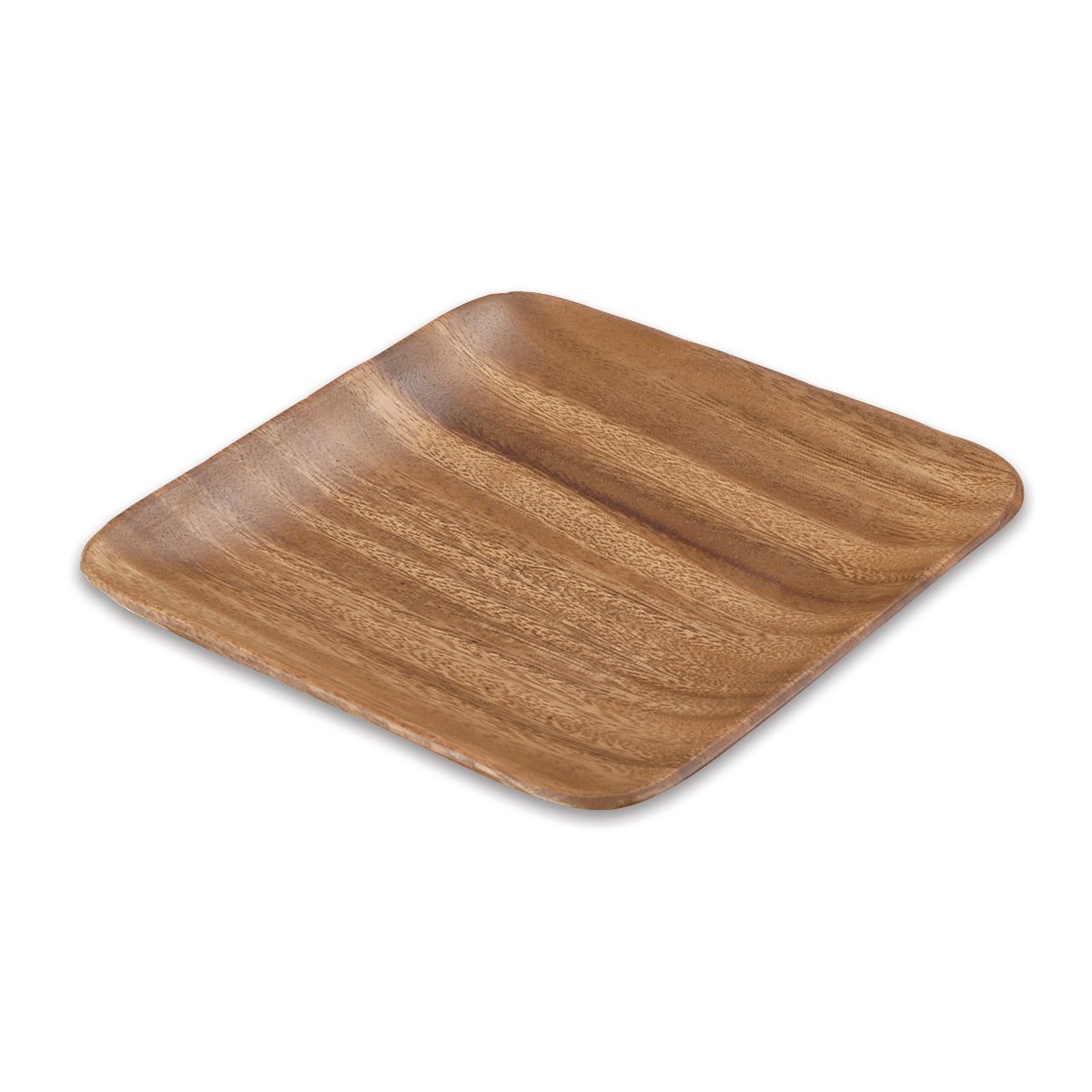 Small Square Carved Tray - Montessori Services