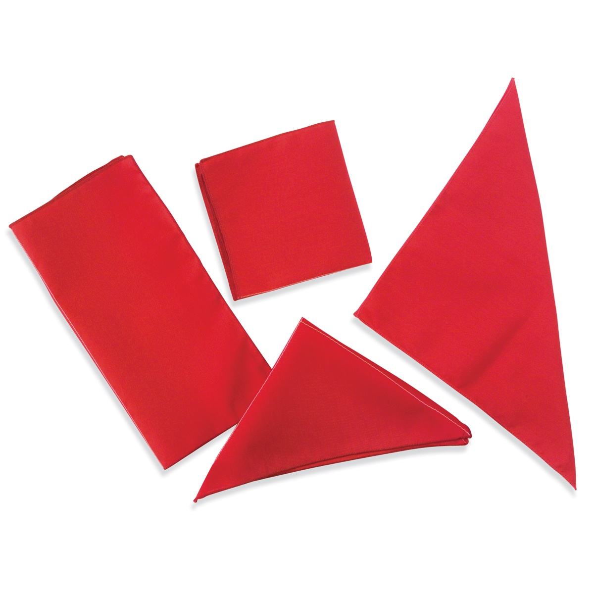 Red Folding Cloths - Montessori Services