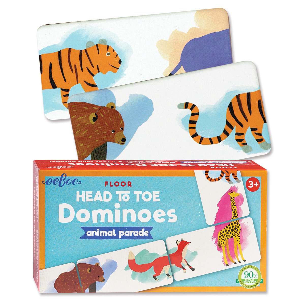 Head to Toe Floor Dominoes - Montessori Services